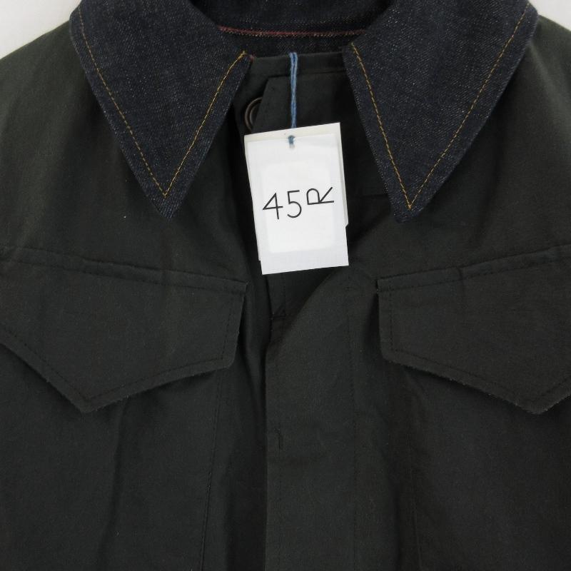 良品 45R フォーティーファイブアール M-908 オイルドコットンジャケット ミリタリー ファティーグジャケット デニム OV/ID 4 71005590 : クラシック - 通販 ...