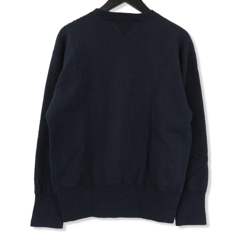 LOOPWHEELER × BEAMS PLUS ループウィラー クルーネックスウェット 別注 両Vガゼット コットン ネイビー 紺 M 71005986 : クラシック - 通販 ...