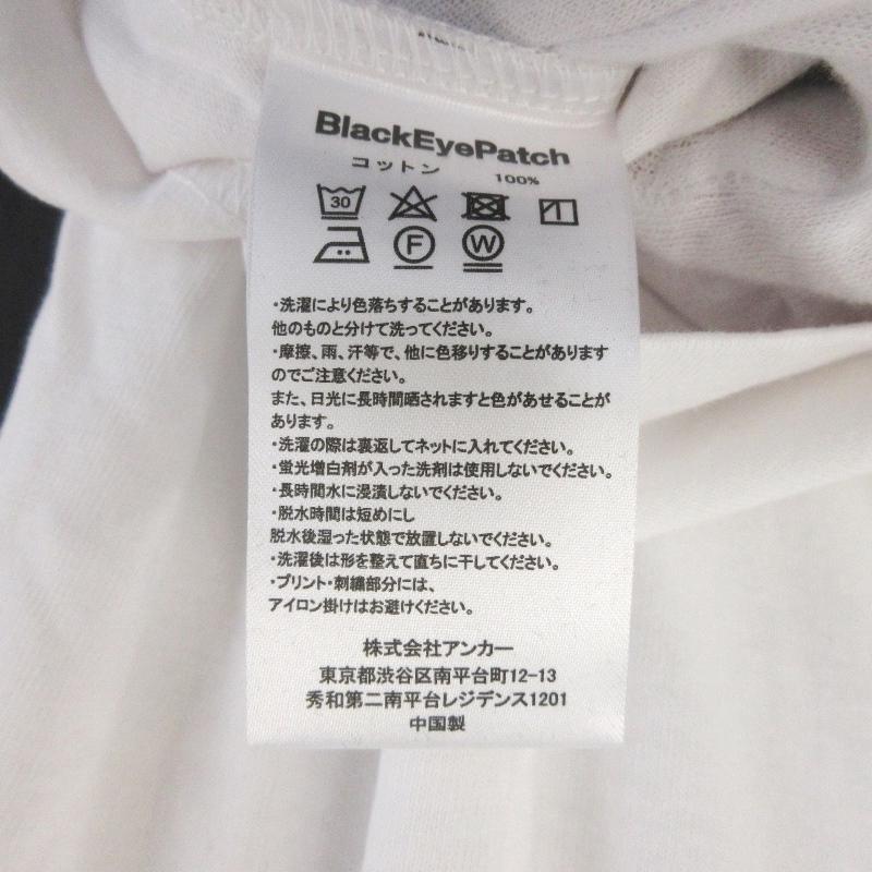 未使用 BlackEyePatch ブラックアイパッチ 半袖Tシャツ BEPFW21TE12 OG LABEL ロゴ ラベル ホワイト 白 S 71006724 : クラシック - 通販 ...