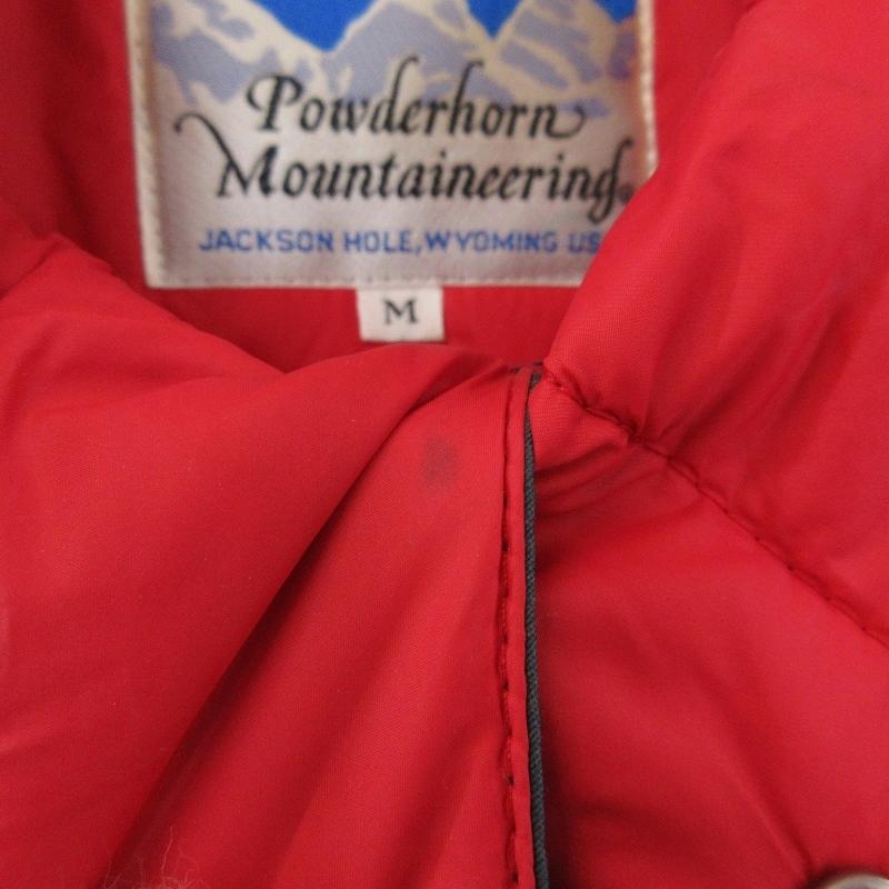 Powderhorn Mountaineering パウダーホーンマウンテニアリング ナイロンベスト 中綿 EP-0001 YORKED ...