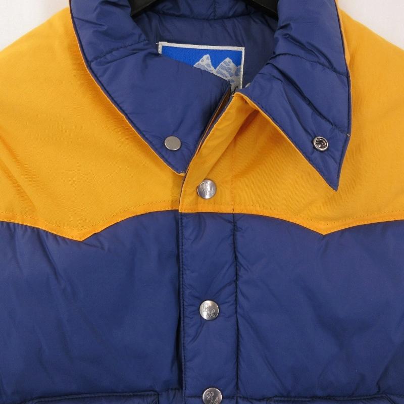 Powderhorn Mountaineering パウダーホーンマウンテニアリング ナイロンベスト 中綿 EP-0001 YORKED ...