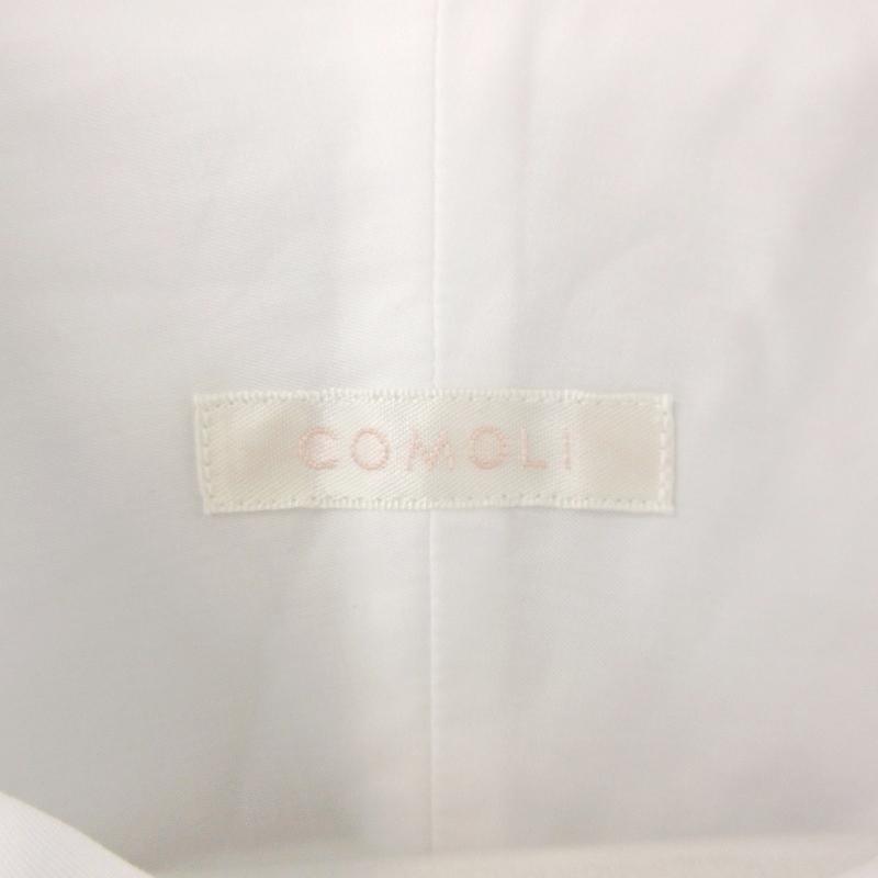未使用 COMOLI コモリ 長袖シャツ W03-02003 ツイル コモリシャツ ホワイト 白 3 タグ付き 71006867 : クラシック - 通販 - Yahoo!ショッピング