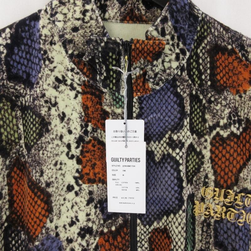 WACKO MARIA 未使用 ワコマリア パイソン ベルベット ジャケット 22FW-WMO-TJ04 PYTHON VELVET JACKET マルチ M タグ付き 71007272 ...