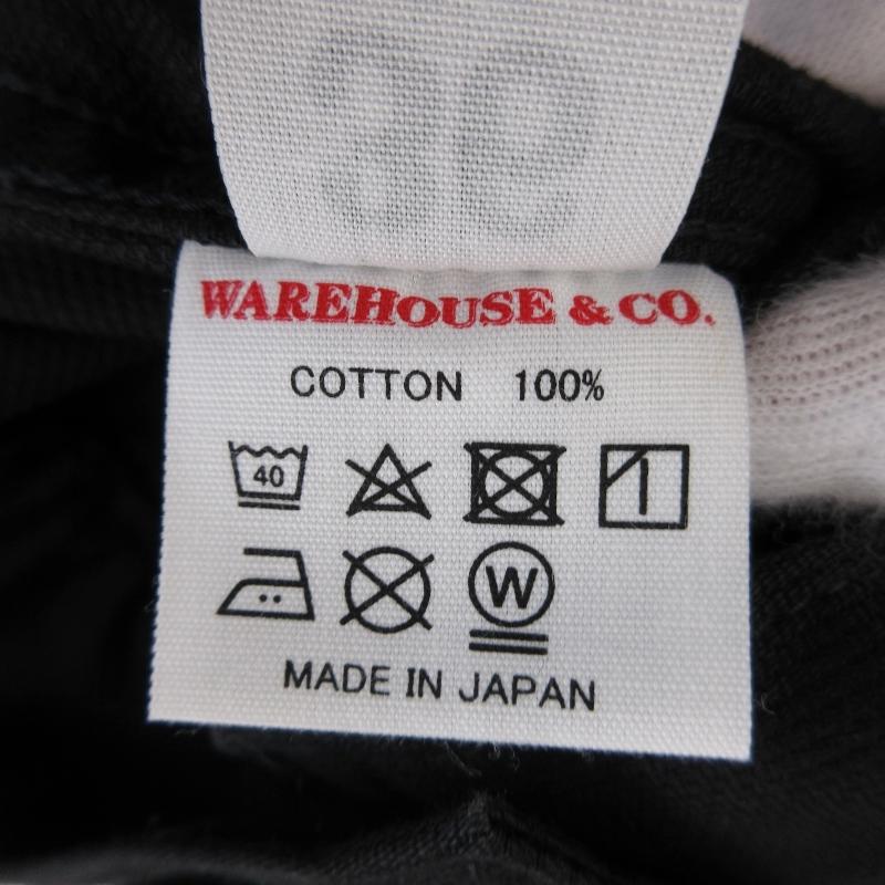 未使用 WAREHOUSE ウエアハウス ピケジャケット 2003 3RD TYPE PIQUE JKT 復刻 硫化染め ワークジャケット 日本製 黒 36 71007748 : クラシック ...