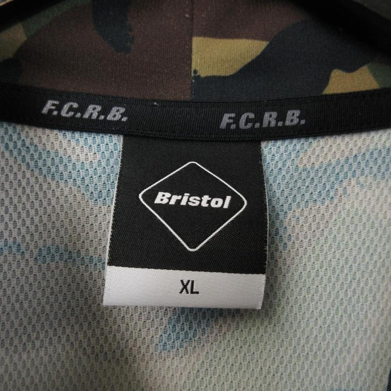 F.C.Real Bristol エフシーレアルブリストル 半袖Tシャツ FCRB-220050 S/S MOCK NECK TRAINING TOP カモフラ XL 71007891 ...