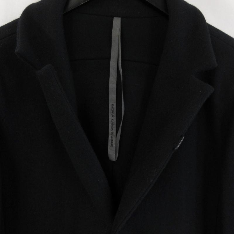 未使用 KAZUYUKI KUMAGAI カズユキクマガイ カシミヤ混ニットフラノ3Bジャケット KG72-041 930 テーラード ...