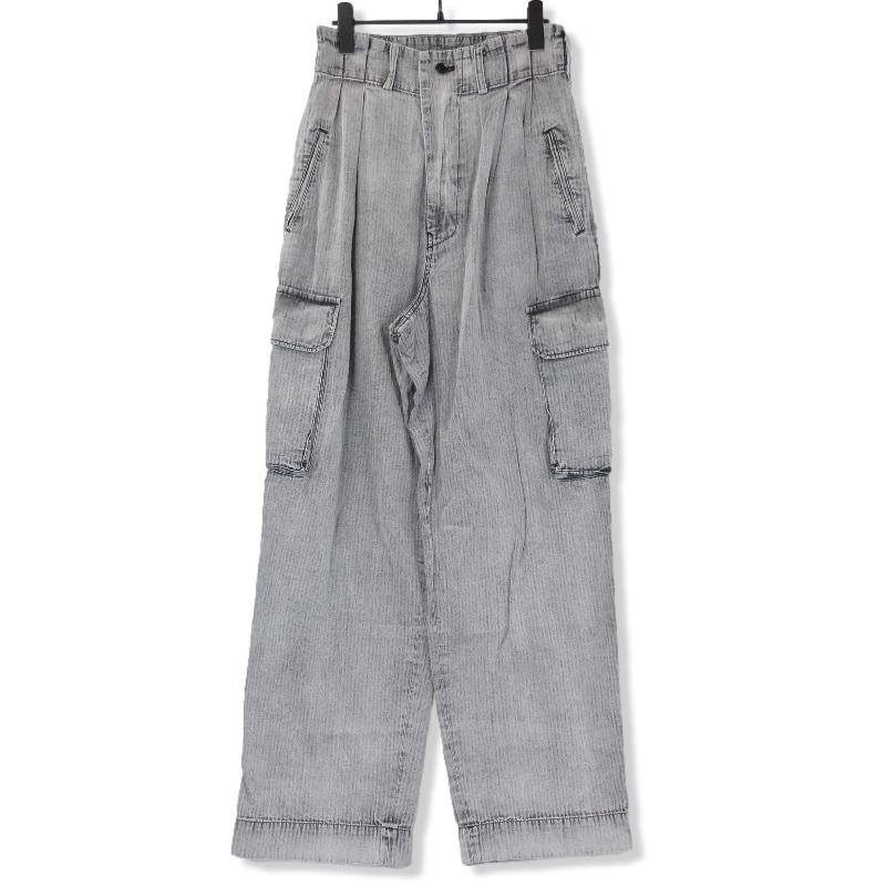Y's ワイズ デニム カーゴパンツ YG-P04-008 ブリーチ ジップフライ 日本製 ウィメンズ レディース ブラック 黒 2 71009114 : クラシック - 通販 - Yahoo ...