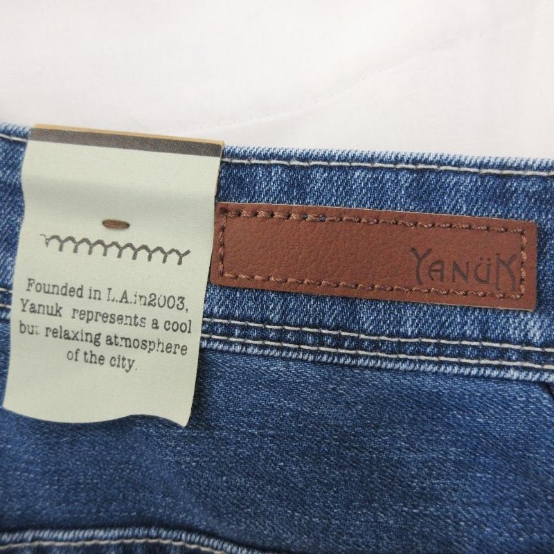 未使用 YANUK ヤヌーク デニムパンツ 57141071 ワイドストレート LILITH インディゴ 26 71009535 : クラシック - 通販 - Yahoo!ショッピング