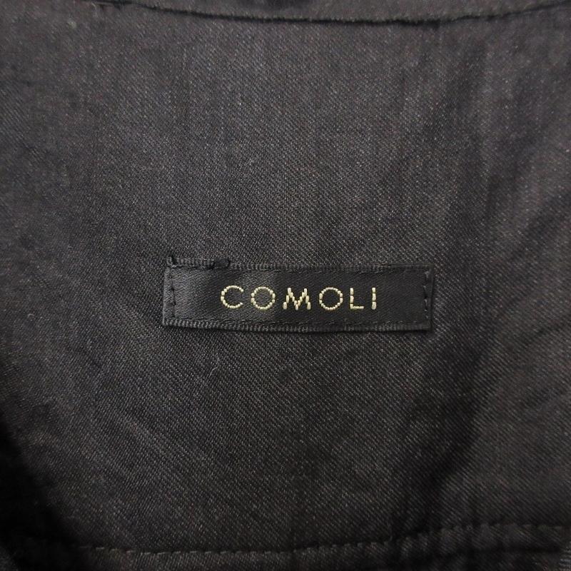 美品 COMOLI コモリ 半袖シャツ X01-02019 ウールシルク 半袖オープンカラー ブラック 黒 3 タグ付き 71009620 : クラシック - 通販 - Yahoo!ショッピング