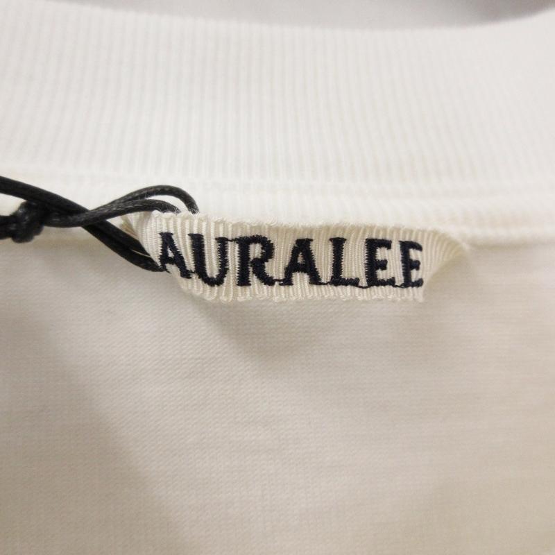 未使用 AURALEE オーラリー 半袖Tシャツ A24ST01SU ヘビーコットン HEAVY WEIGHT TEE 日本製 ホワイト 白 3 タグ付き 71009765 : クラシック ...