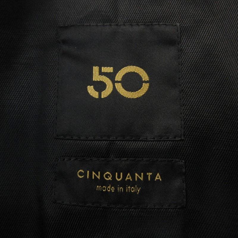 CINQUANTA チンクアンタ シングルライダースジャケット 牛革 CINQUANTA チンクアンタ シングルライダースジャケット 牛革