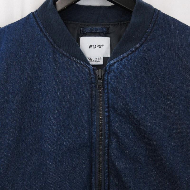 美品 WTAPS ダブルタップス デニムジャケット 222WVDT-JKM06 Jacket Cotton Denim コットン 日本製 ...