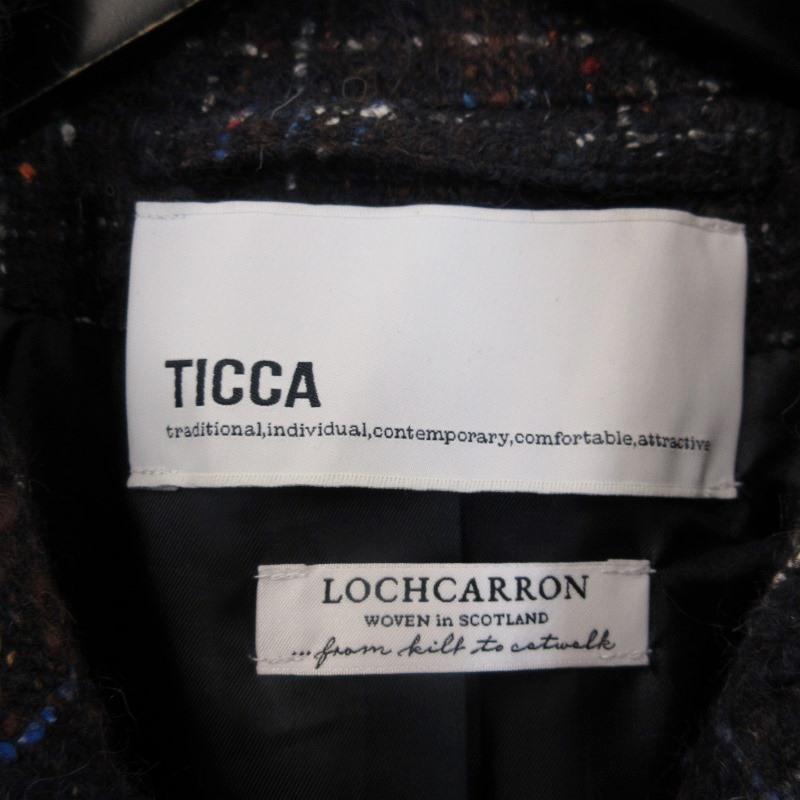 美品 TICCA ティッカ テントコート TBCA-232 23AW ロキャロン チェック レディース ネイビー F 71010169 : 71010169 : クラシック - 通販 ...