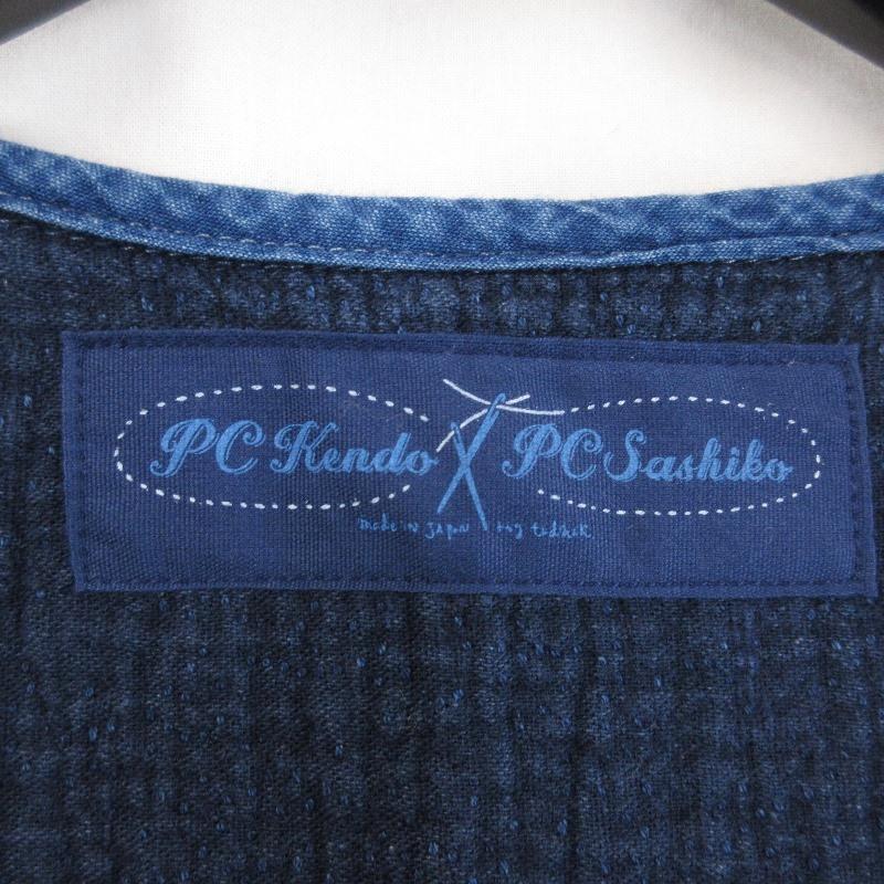 PORTER CLASSIC 美品 Porter Classic ポータークラシック プルオーバーベスト 刺し子 PC-059-2103 NEW SASHIKO PULLOVER VEST ...