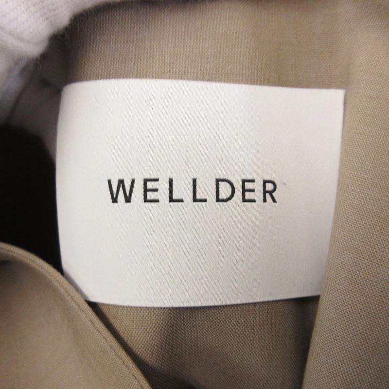 未使用 WELLDER ウェルダー Hunting Tailored Jacket WM22SJK03 ハンティング テーラードジャケット 1B ベージュ 3 タグ付き 71011206 ...