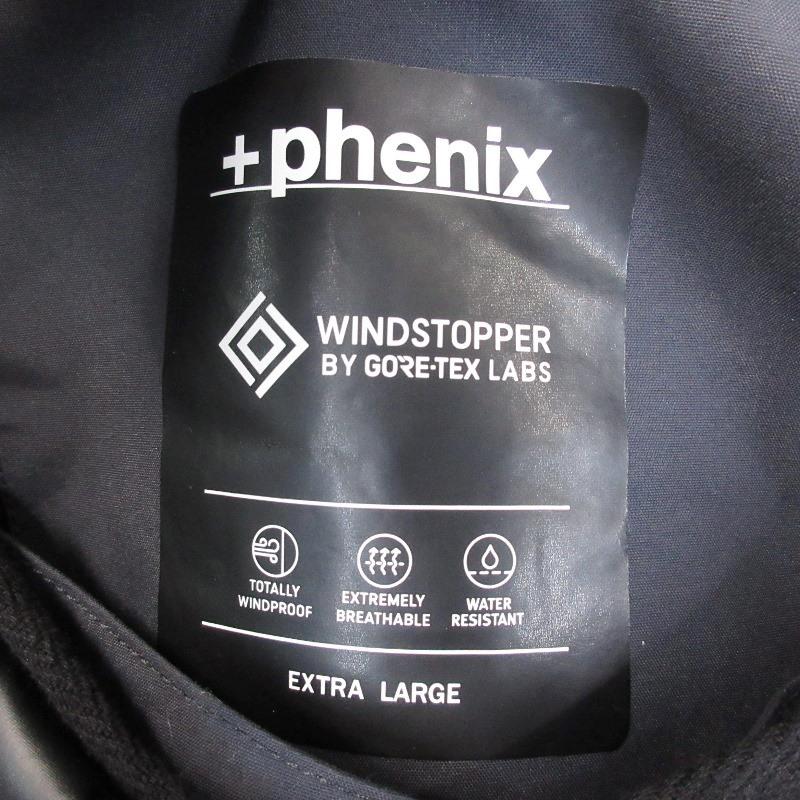 未使用 phenix プラスフェニックス モッズダウンコート P00-24010 MODS DOWN COAT WINDSTOPPER GORE ブラック 黒 XL タグ付き 71011362 ...