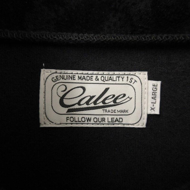 CALEE 美品 キャリー ベロアトラックジャケット CL-24AW001JQ JQ VELOUR TRACK TYPE JACKET ブラック 黒 XL 71011708 : クラシック ...