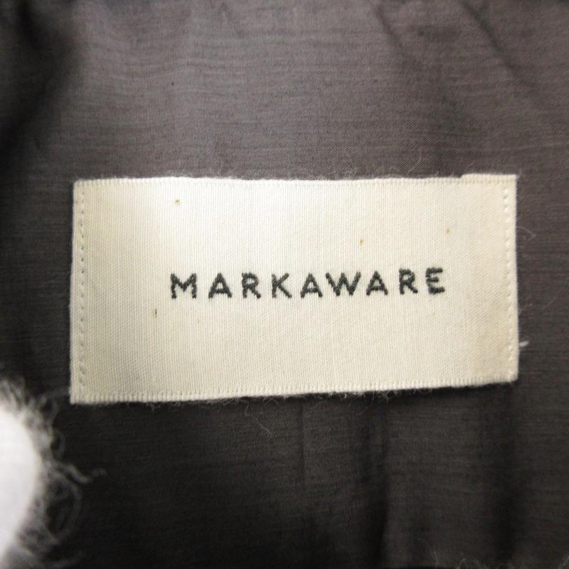 未使用 MARKAWARE マーカウェア オーガニックGIZA80/1タイプライター コンフォートフィットS/Sシャツ CHARCOAL 2 タグ付き 71012115 : クラシック ...