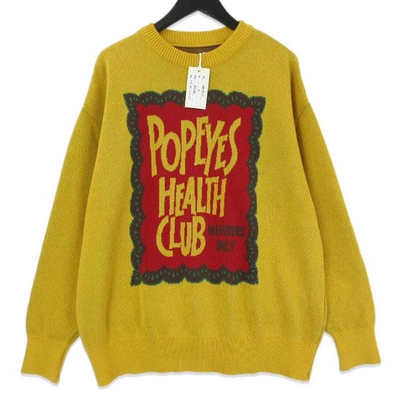 未使用 POP EYES ポップアイズ MEMBERS ONLY CLUB SWEATER 24AW PPE-010 ニット セーター ...