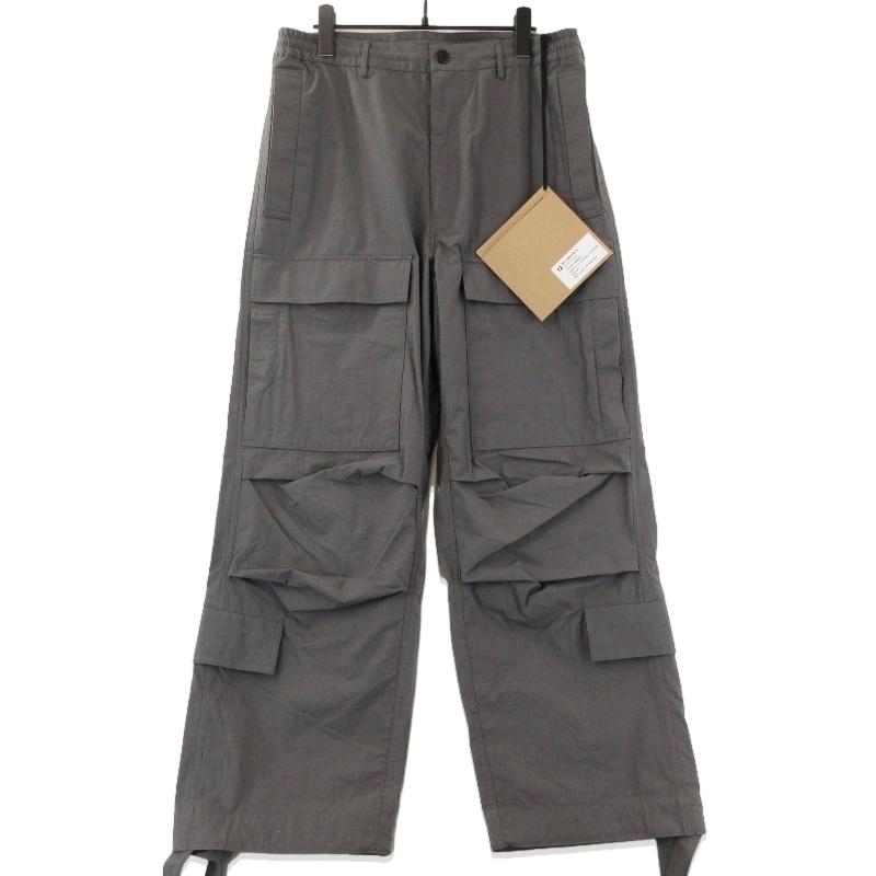 美品 AFTERHOURS アフターアワーズ カーゴパンツ A012-E1PT HELI-CREW PANTS リップストップ ドローコード 日本製 CONCRETE 3 71012549 ...
