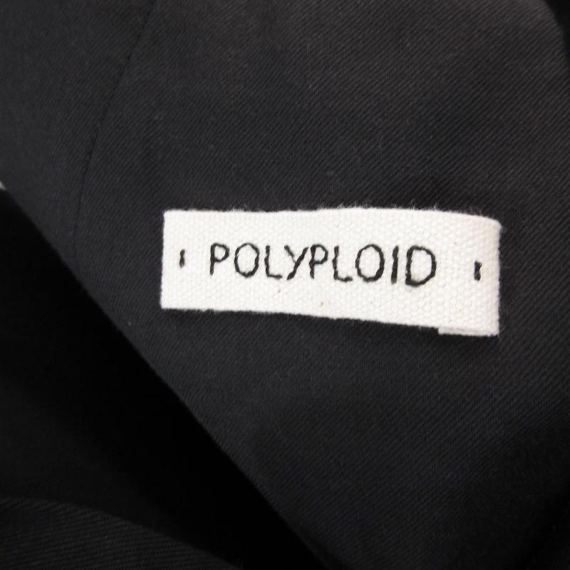 未使用 POLYPLOID ポリプロイド UTILITY PANTS C 13-C-12 ユーティリティパンツ ブラック 黒 3 タグ付き 71012827 : クラシック - 通販 ...