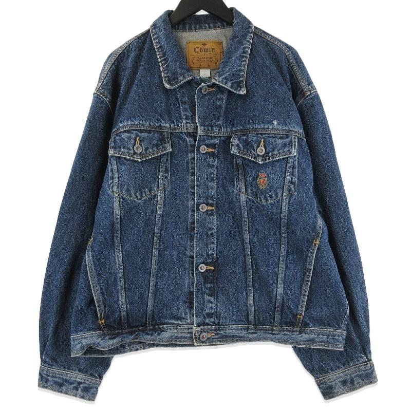 EDWIN エドウィン デニムジャケット clubman jacket クラブマン インディゴ XL 71012858 : クラシック - 通販 - Yahoo!ショッピング