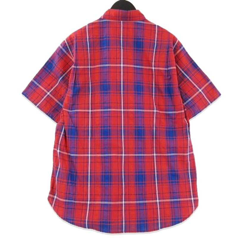 SASSAFRAS（ササフラス） 未使用 Digs Crew Shirt 1/2 SF-252244 ディグスクルー 半袖シャツ リップル ...