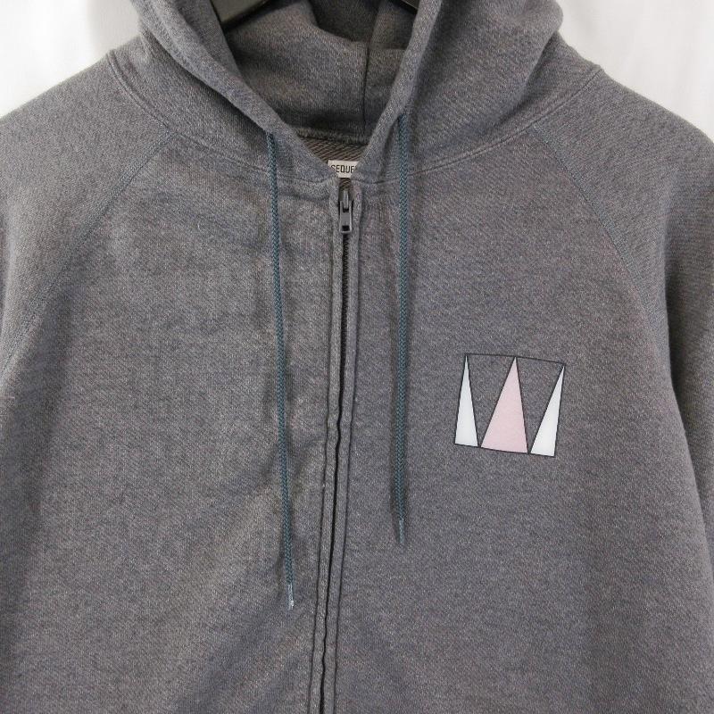 美品 SEQUEL シークエル ジップパーカー WE-24SS-HD-04 グレー S 71014032 : クラシック - 通販 - Yahoo!ショッピング