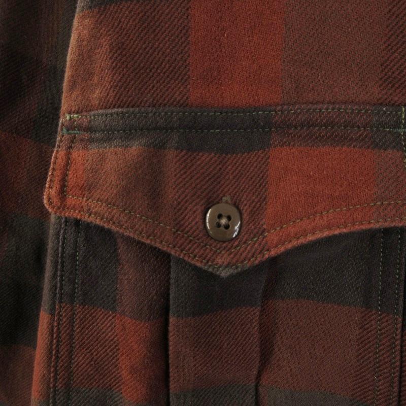 フリーホイーラーズ（FREEWHEELERS） 長袖ネルシャツ 2433006 Baldy Gus MECHANIC SHIRT チェック ...