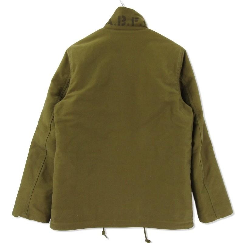 Softmachine SOFTMACHINE ソフトマシーン フライトデッキジャケット DECK JKT N-1 ミリタリー アウター オリーブ XL メンズ 中古 75000433 ...