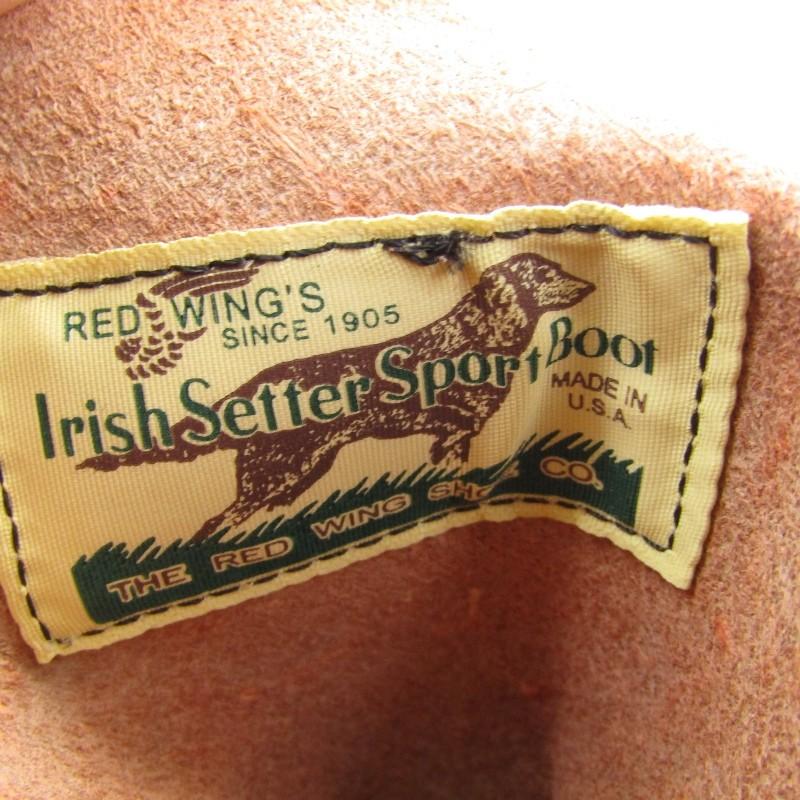 RED WING SHOES 未使用 REDWING レッドウィング アイリッシュセッター 8877 8インチ モックトゥ 復刻 オロラセット ...