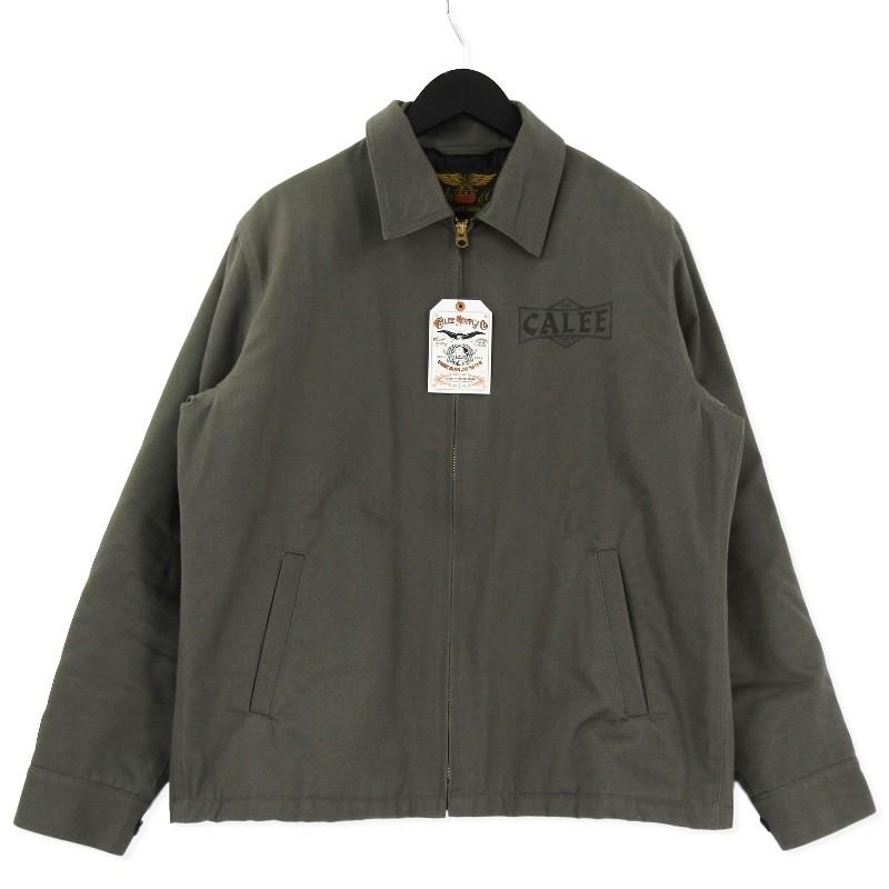 CALEE キャリー ワークジャケット CL-19AW033 T/C TWILL WORK JACKET グレー M タグ付き メンズ 中古 75000730 : 75000730 ...