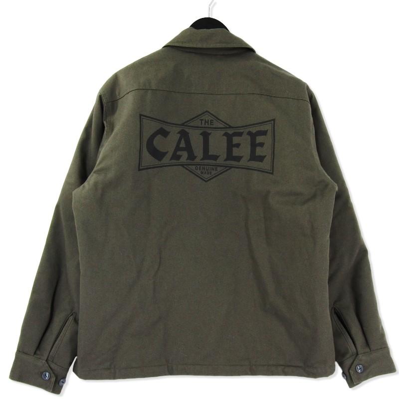 CALEE キャリー ワークジャケット CL-19AW033 T/C TWILL WORK JACKET グレー M タグ付き メンズ 中古 75000730 :75000730:クラシック ...