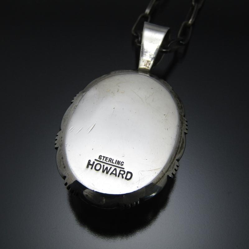 Howard Nelson ナバホ族 ペンダント サンバースト ターコイズ Howard Nelson ナバホ族 ペンダント サンバースト ターコイズ