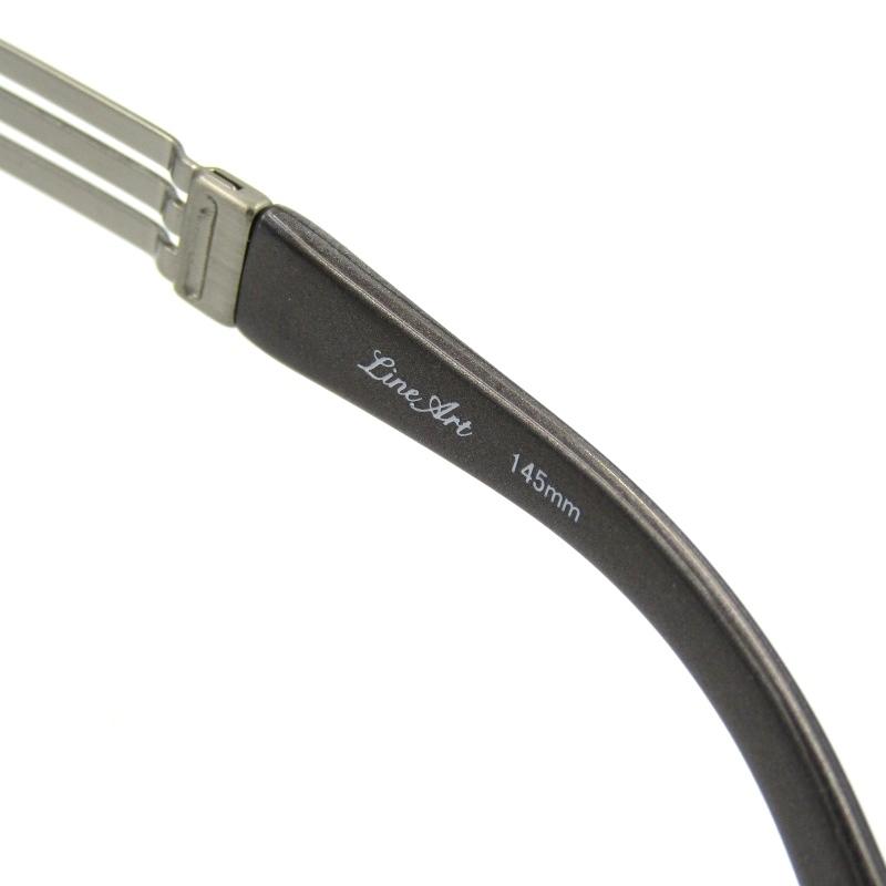 未使用 LineArt CHARMANT ラインアート シャルマン メガネフレーム XL1086 Forte ブロー LG/ライトグレー ...