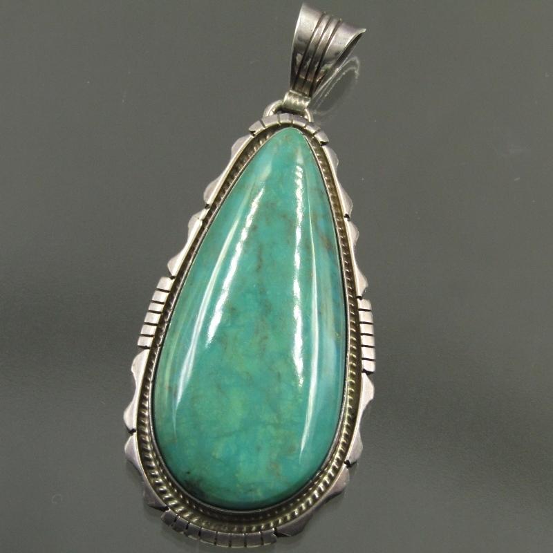 Ted Etsitty ナバホ族 ペンダント ターコイズ テッドイツィッティー トップ ナバホ 80002127 : クラシック - 通販 ...