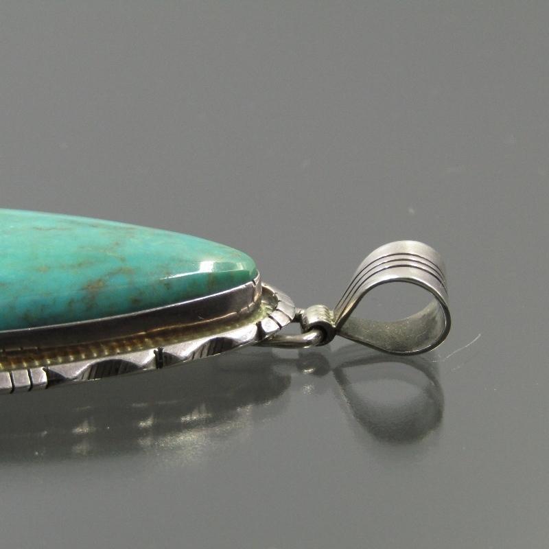 Ted Etsitty ナバホ族 ペンダント ターコイズ テッドイツィッティー トップ ナバホ 80002127 : クラシック - 通販 ...