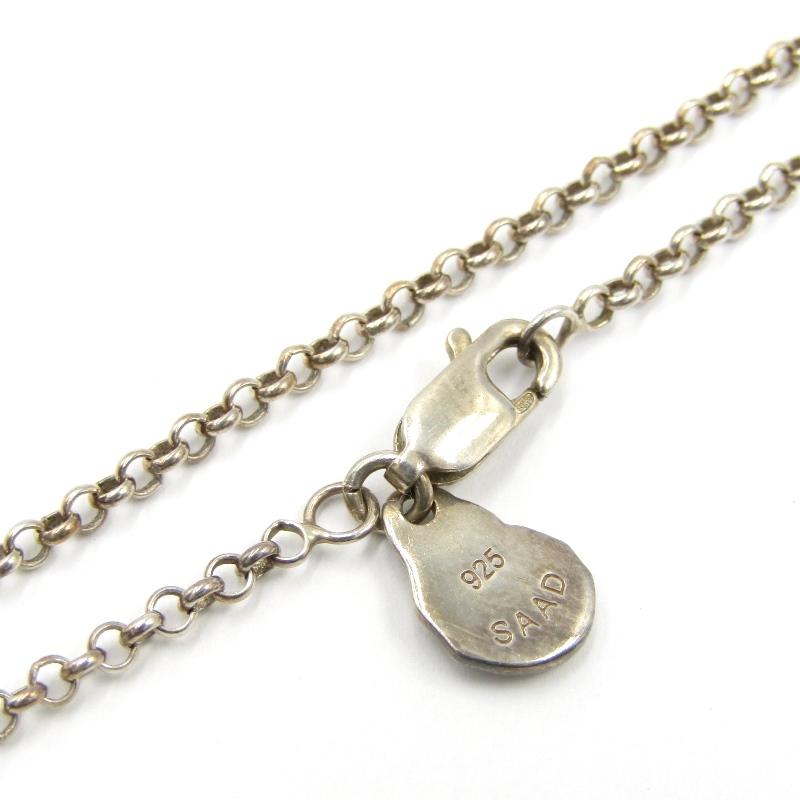 良品 SAAD サード ネックレス チェーン 甲丸 NC7-45-RM Silver925 45cm 80002782 : クラシック - 通販 - Yahoo!ショッピング