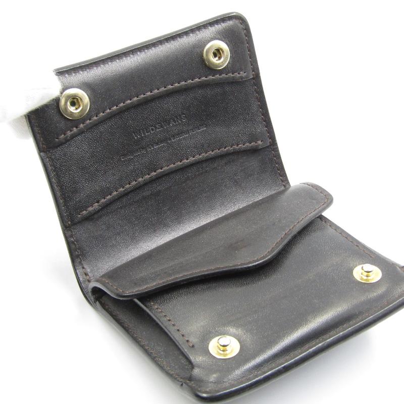 WILDSWANS ワイルドスワンズ ミニ財布 フルグレインブライドル kf-003 walkers ベイカー社 ブラック 黒 80005001 : クラシック - 通販 - Yahoo!ショッピング