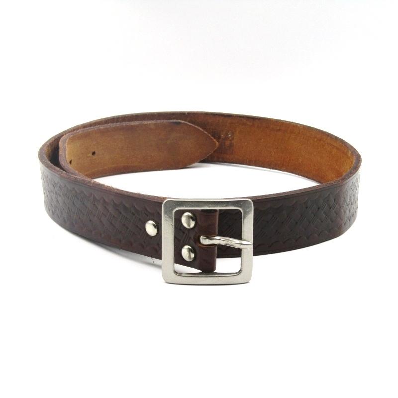 Pherrow's フェローズ ベルト UKサドル バスケットスタンプ SBB3 カービング 5穴 ブラウン 茶 34 80005403 : クラシック - 通販 - Yahoo!ショッピング