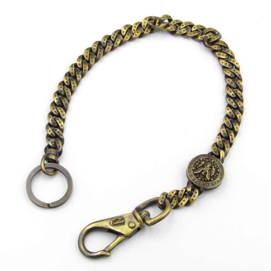 CALEE キャリー ウォレットチェーン イーグルコンチョ EAGLE CONCHO WALLET CHAIN BRASS ブラス 真鍮 80005616 : クラシック - 通販 ...