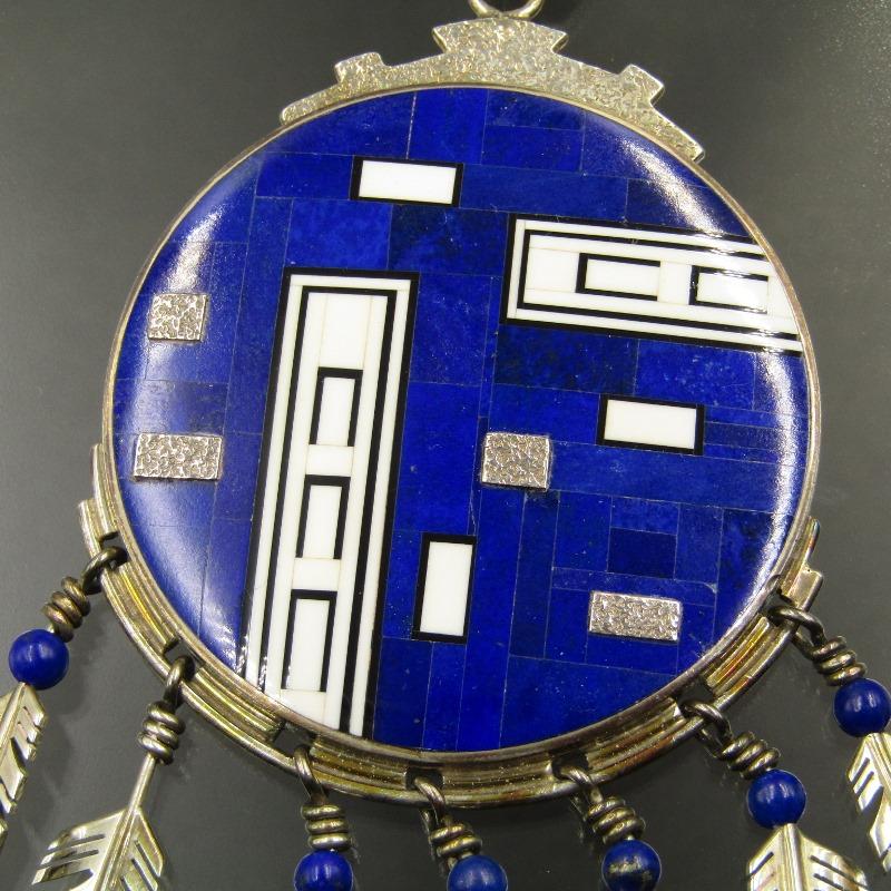 Ray Tracey ナバホ族 ネックレス ラピスラズリ インレイ 7連フェザー レイトレイシー 80005860 : クラシック - 通販 ...