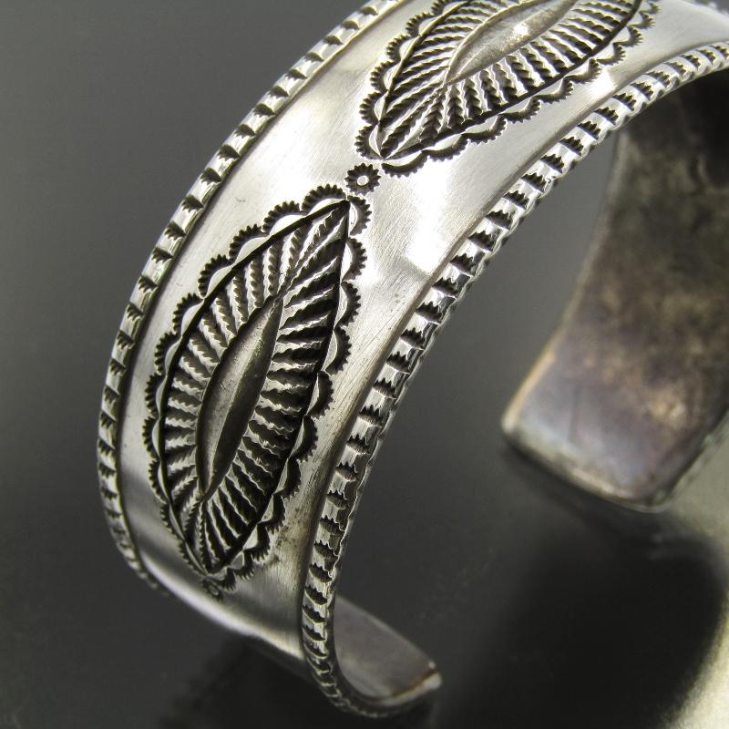 美品 Perry Shorty ナバホ族 バングル リポウズ ペリーショーティー Coin silver ブレスレット 80006243 ...