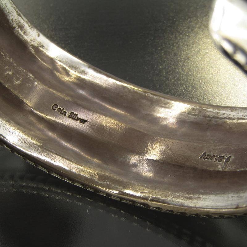 Perry Shorty ナバホ族 バングル コインシルバー ペリーショーティー ナバホ ブレスレット 80006627 : クラシック ...