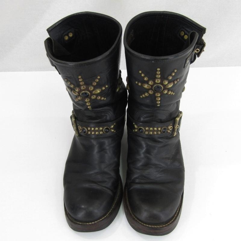 CALEE キャリー エンジニアブーツ ヘッドショップ限定スタッズ CALEE キャリー エンジニアブーツ ヘッドショップ限定スタッズ