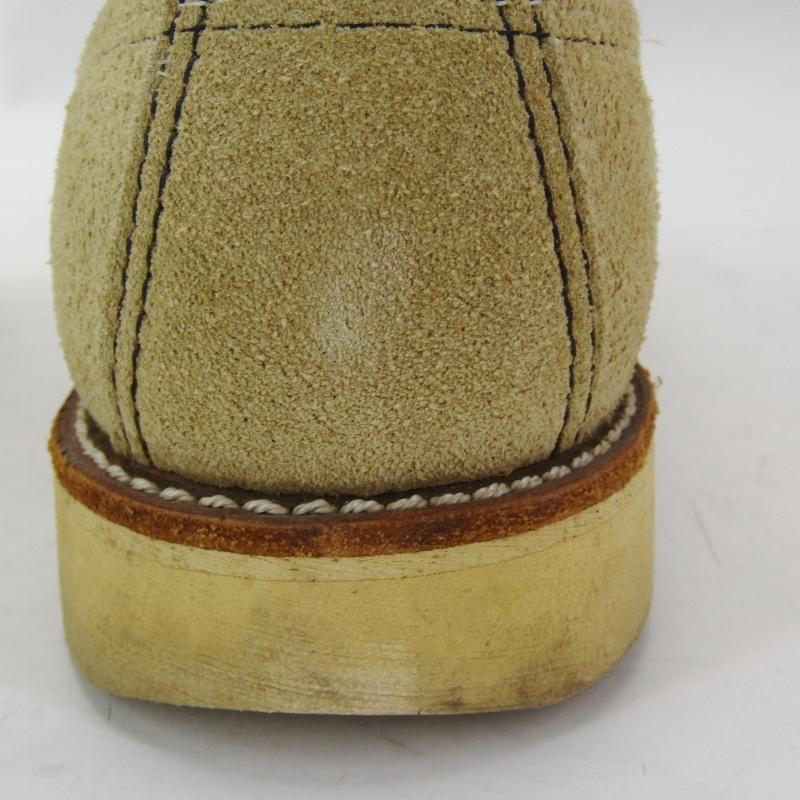 REDWING レッドウィング 8173 アイリッシュセッター スエード ワーク 05年製 タン ラフアウト US7.5E 25.5cm 箱付ブーツ 中古 81000224 :81000224 ...