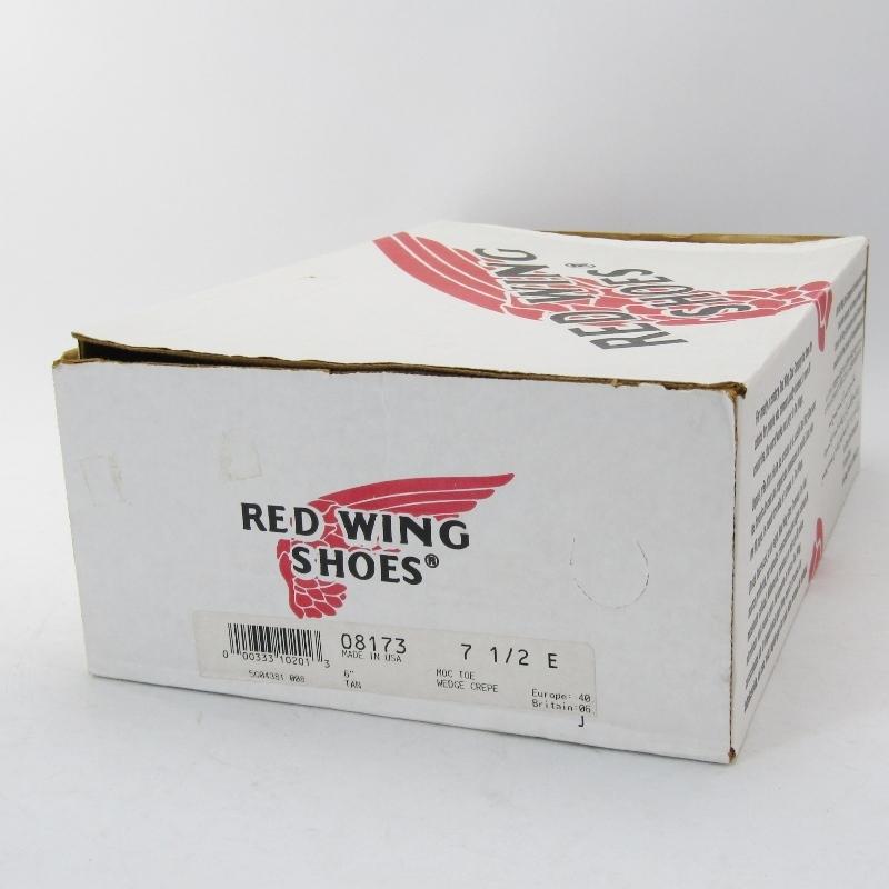 REDWING レッドウィング 8173 アイリッシュセッター スエード ワーク 05年製 タン ラフアウト US7.5E 25.5cm 箱付ブーツ 中古 81000224 :81000224 ...
