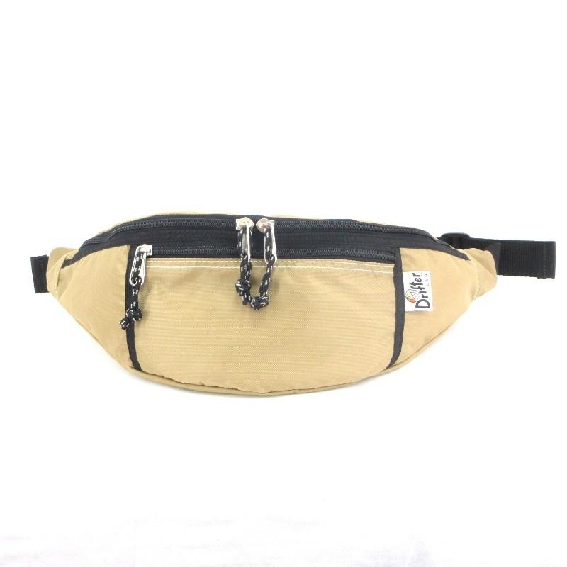 良品 Drifter ドリフター ウエストバッグ WAIST PACK DFV1550 ボディバッグ ベージュ ナイロン バッグ 鞄 中古 ...