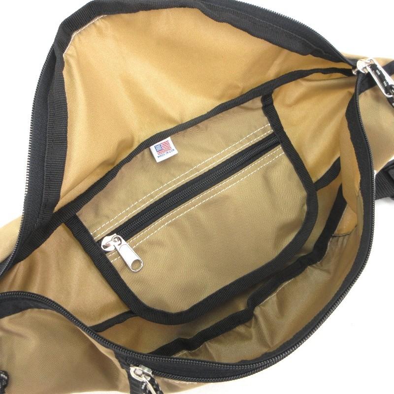 良品 Drifter ドリフター ウエストバッグ WAIST PACK DFV1550 ボディバッグ ベージュ ナイロン バッグ 鞄 中古 ...