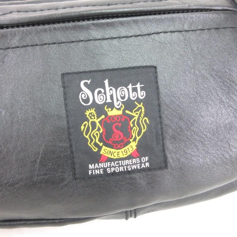 Schott N.Y.C 良品 × HTC ショット ボディバッグ フラワー Schott N.Y.C 良品 × HTC ショット ボディバッグ フラワー